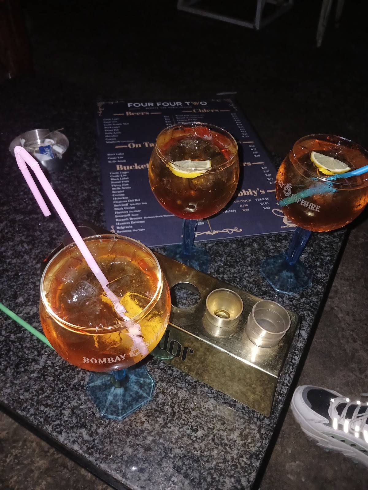 Menu at Four Four Two pub & bar, Pretoria