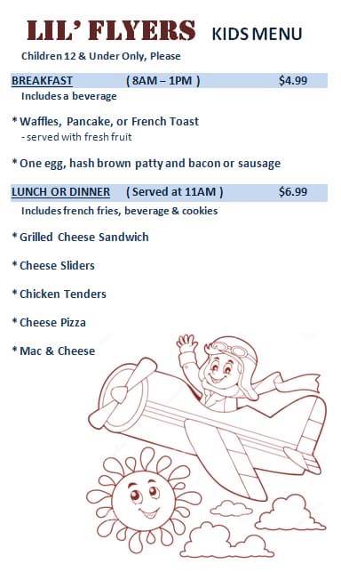 Menu at French Valley Cafe, Murrieta, 37600 Sky Canyon Dr