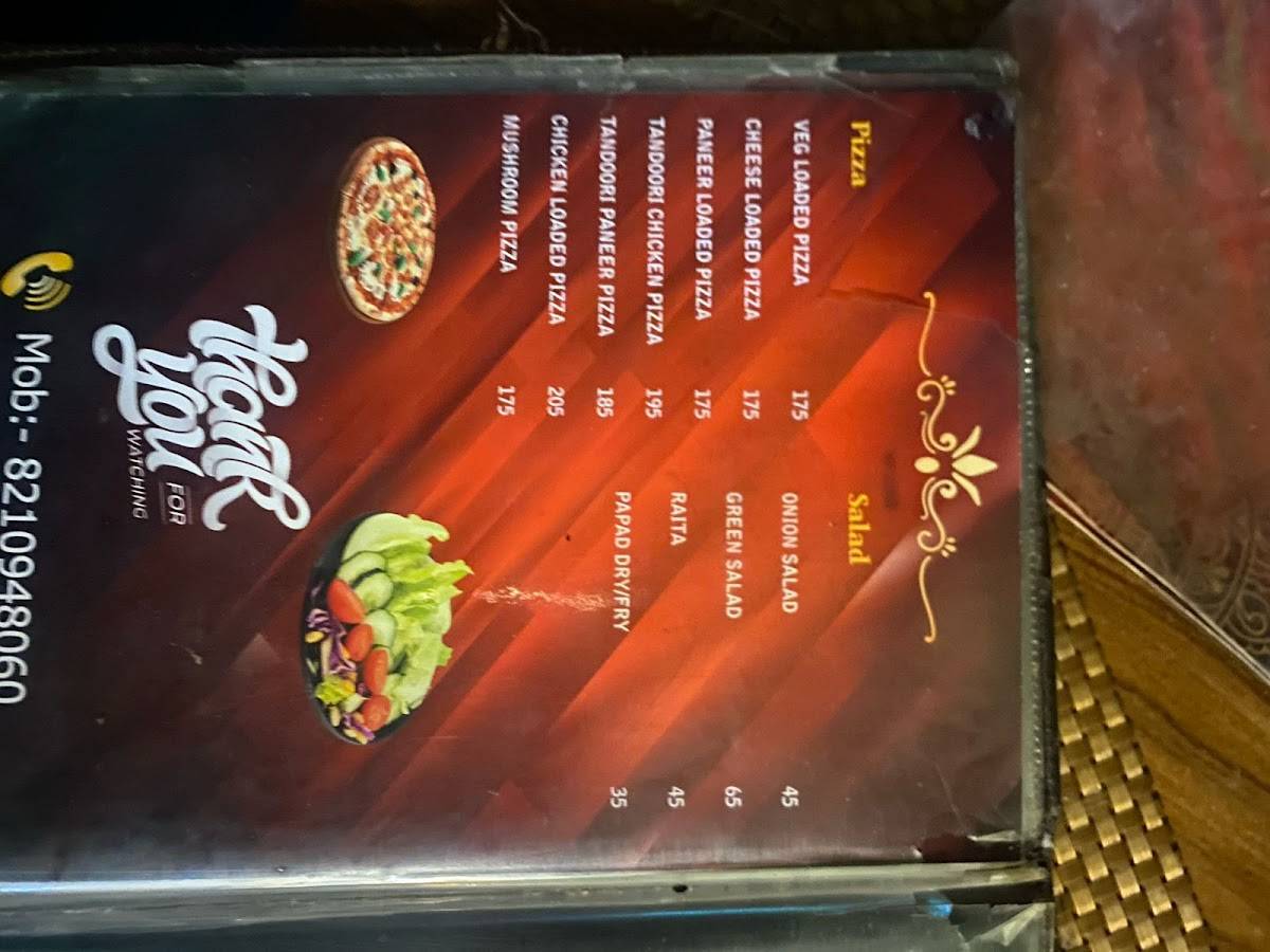 Menu at Fry Nation Restro & Café, Patna