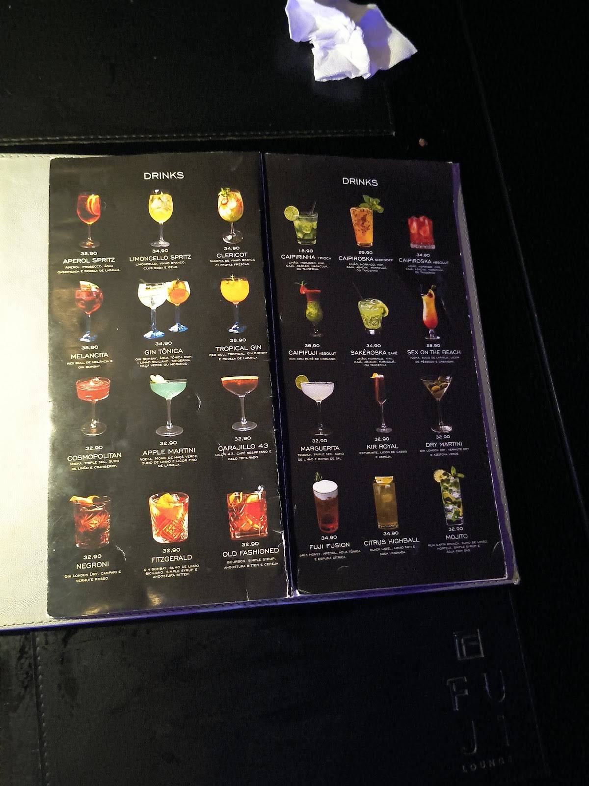 Menu em Fuji Sushi Lounge restaurante, Fortaleza