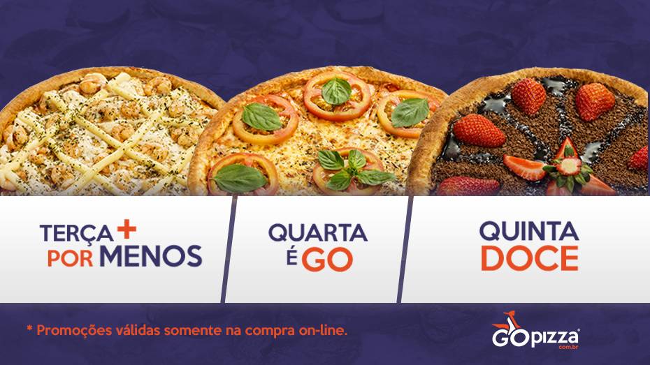 Menu at GO Pizza - Pizzaria Delivery em Florianópolis, Florianópolis
