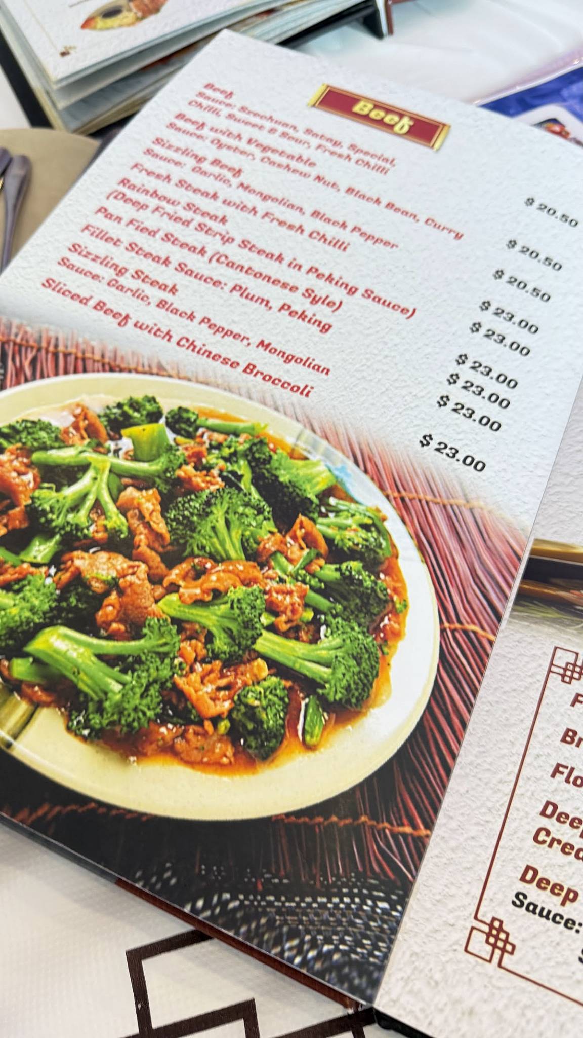 Menu at Golden King 2000 Chinese Restaurant, Green Valley