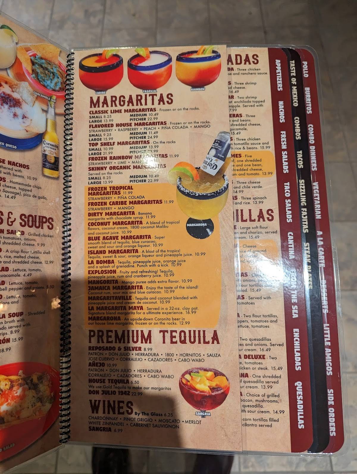 Menu at Gran Maya Mexican Restaurant, Ann Arbor