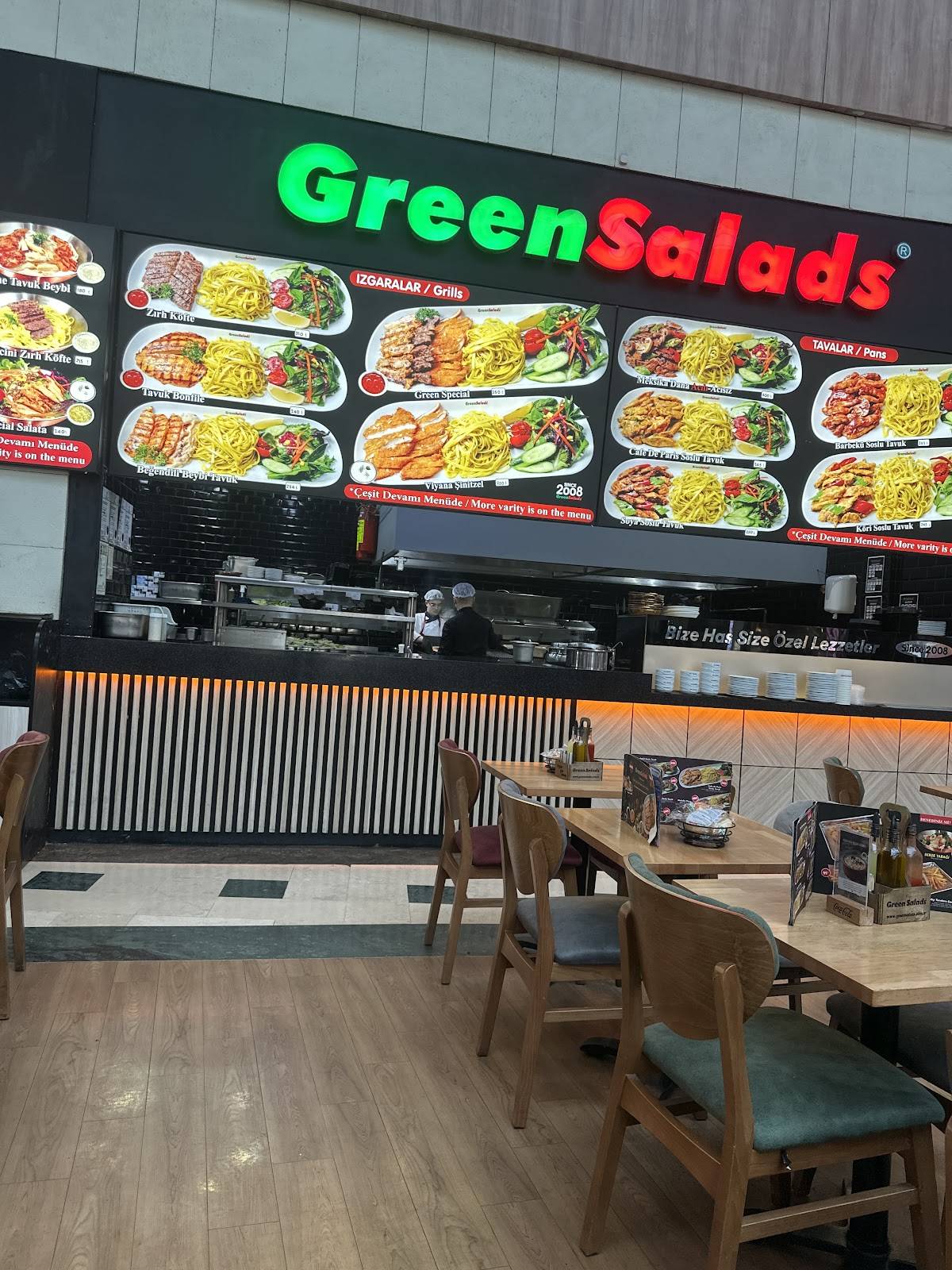 Menu at Green Salads, Kayabaşı Mahallesi, Süleyman Demirel Blv 3 Mall