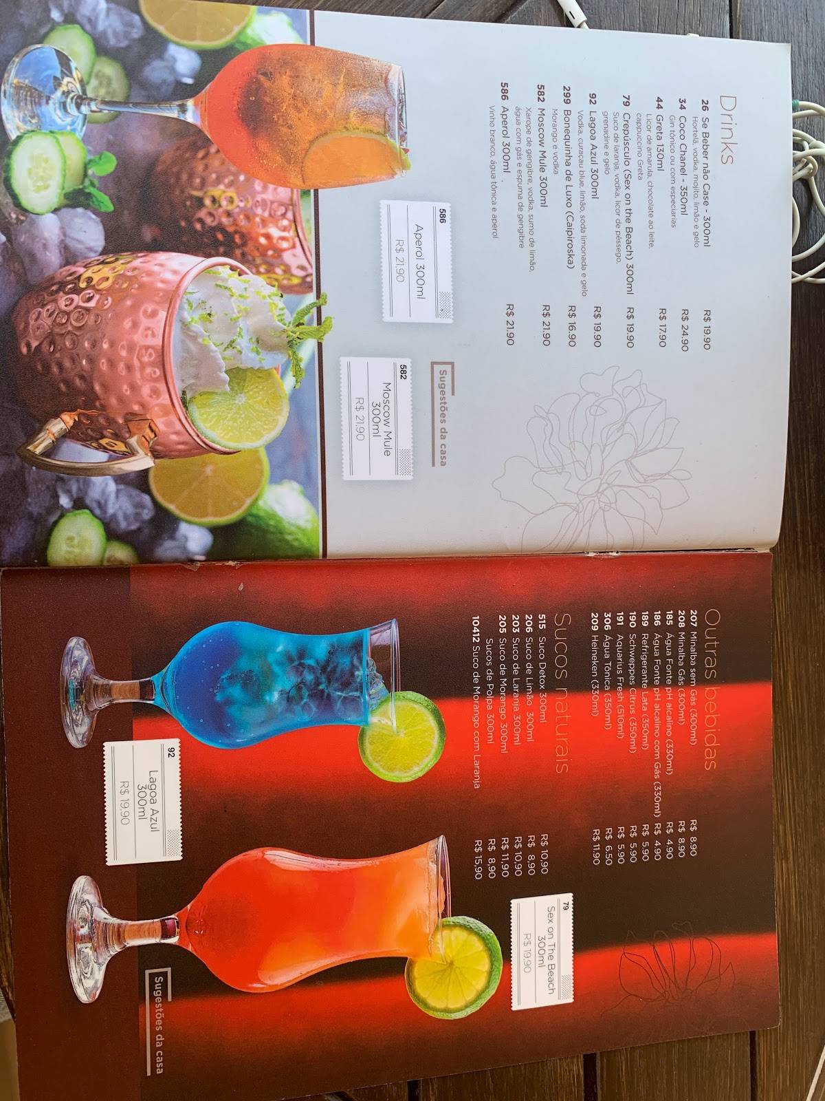 Menu em Greta Café, Fortaleza
