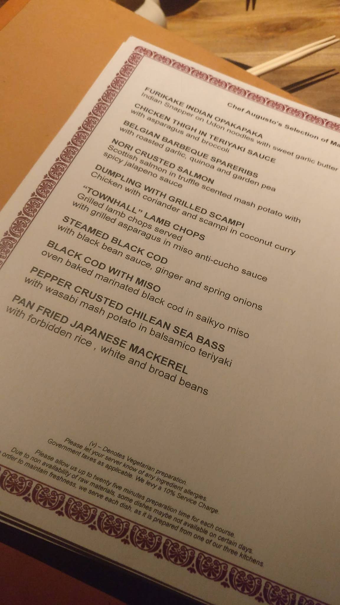 Menu at Town Hall, Gurugram, TWO HORIZON CENTER
