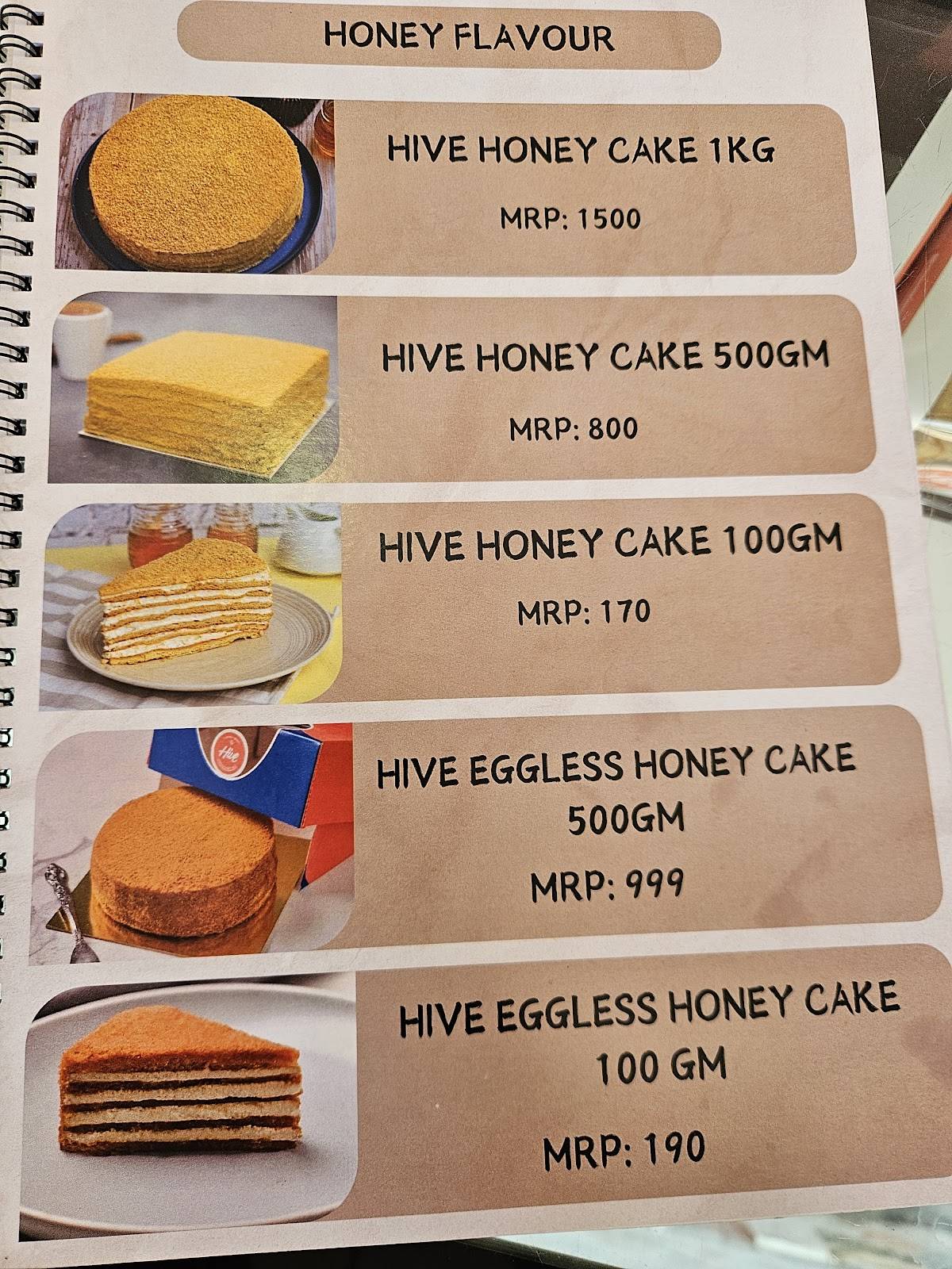 Menu at HIVE FOODS INDIA HYDERABAD, Hyderabad