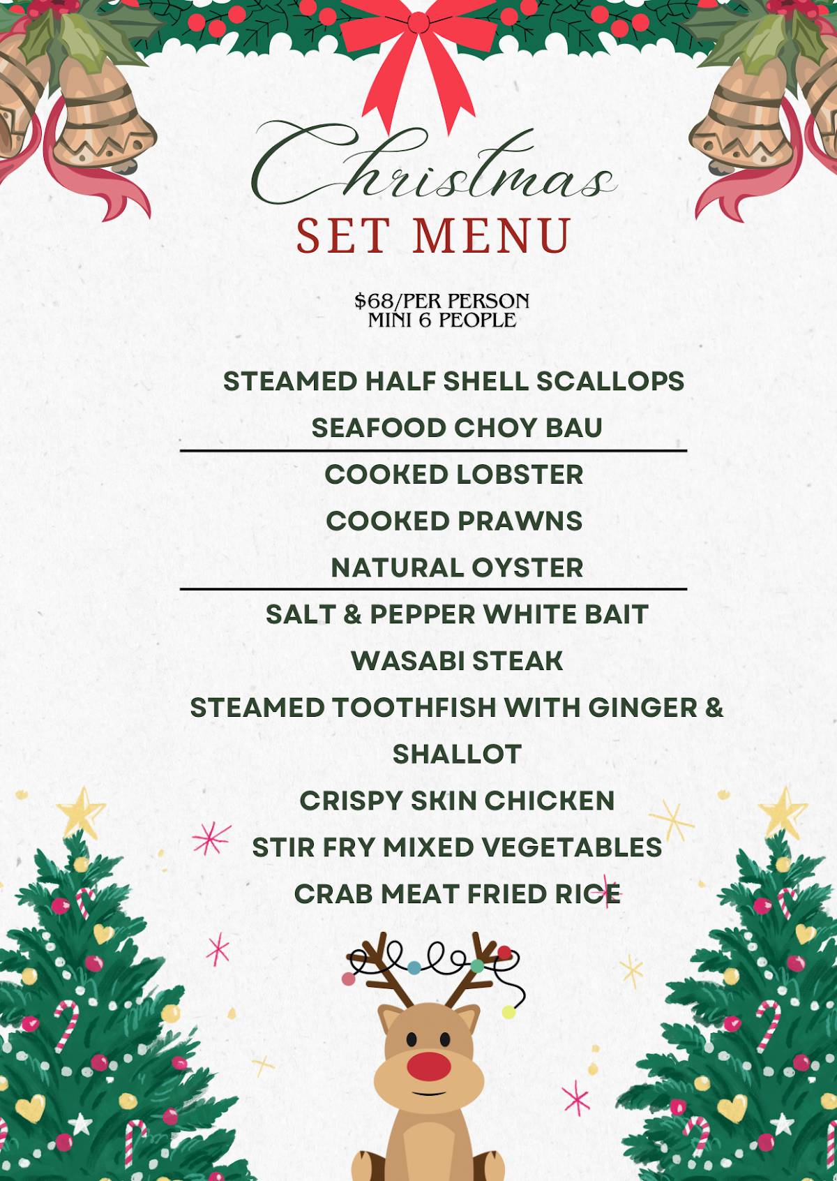 Menu at Haba Ocean Haberfield restaurant, Haberfield