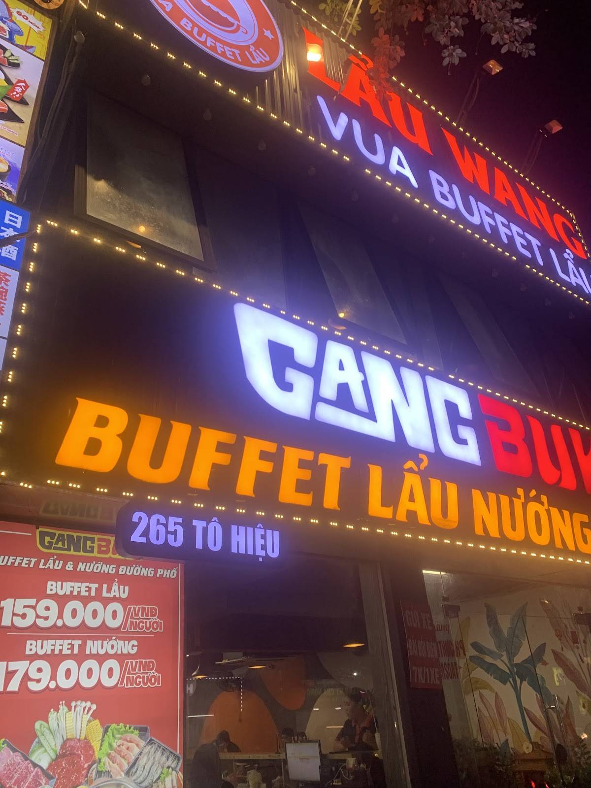 Menu at Lẩu Wang - Vua Buffet Lẩu - Số 265 Tô Hiệu restaurant, Hanoi