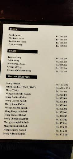 Menu at Harvest Club, Pune, DP Rd