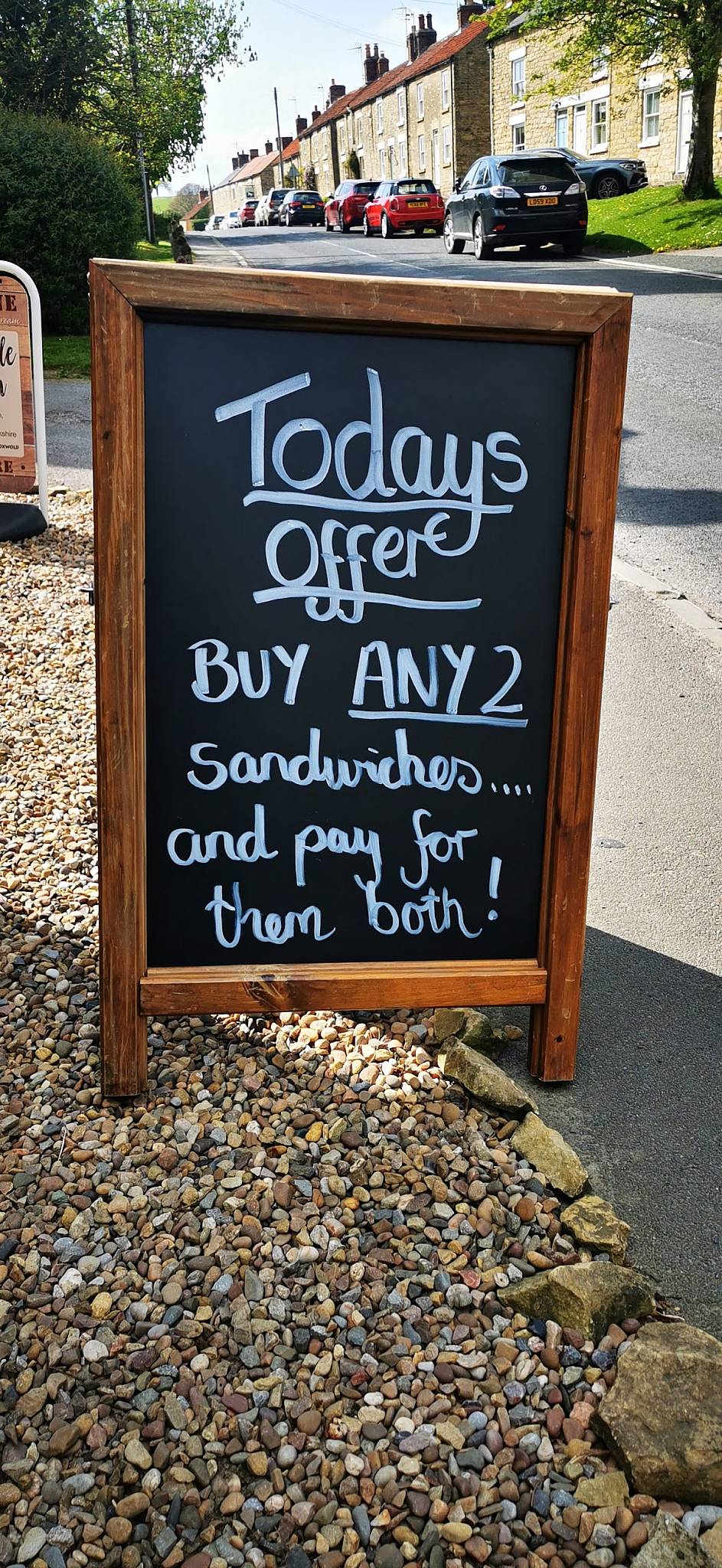 Menu at Hearts of Ampleforth cafe, Ampleforth