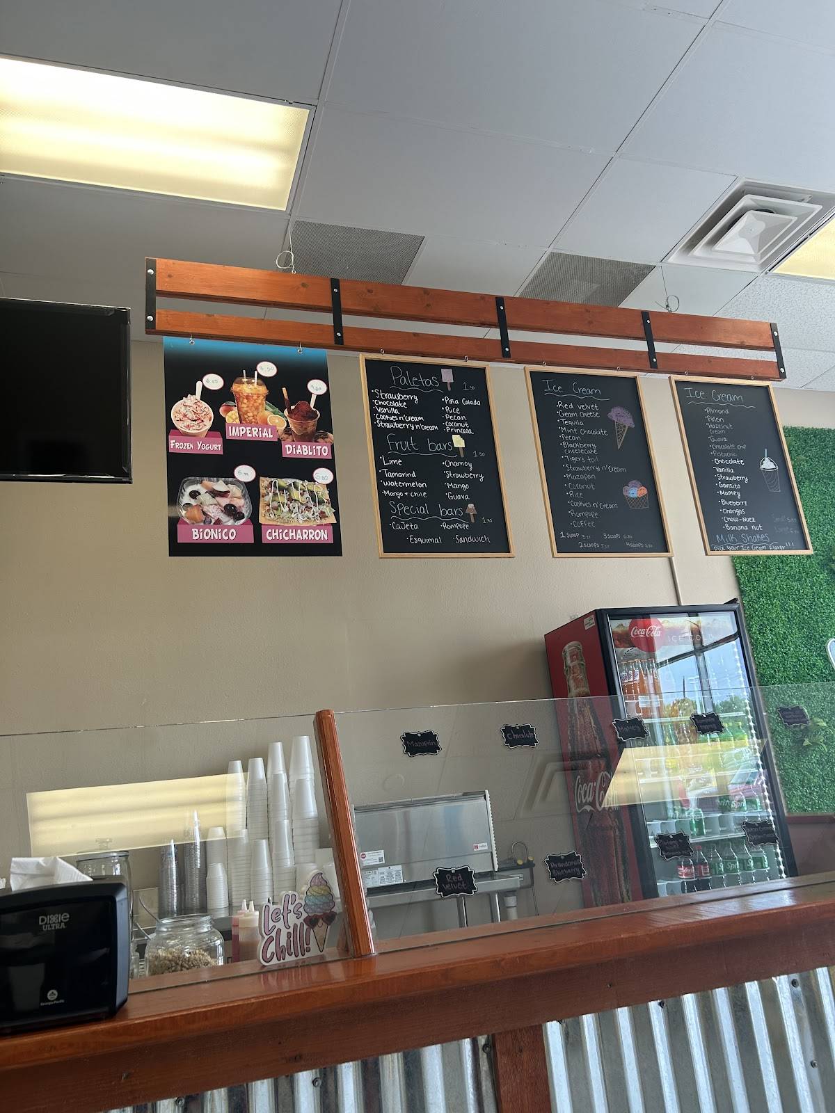 Menu at Helados Aranda, San Antonio, Potranco Rd Suite 114