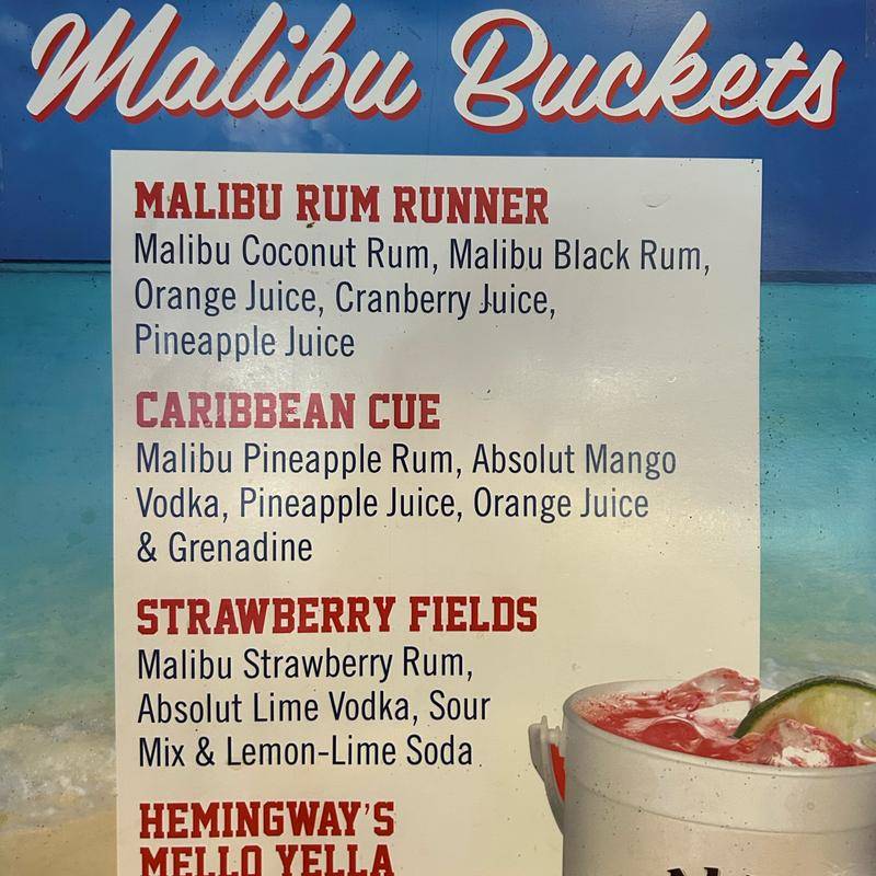 Menu at Hemingway's pub & bar, Irmo, St Andrews Rd Ste 11