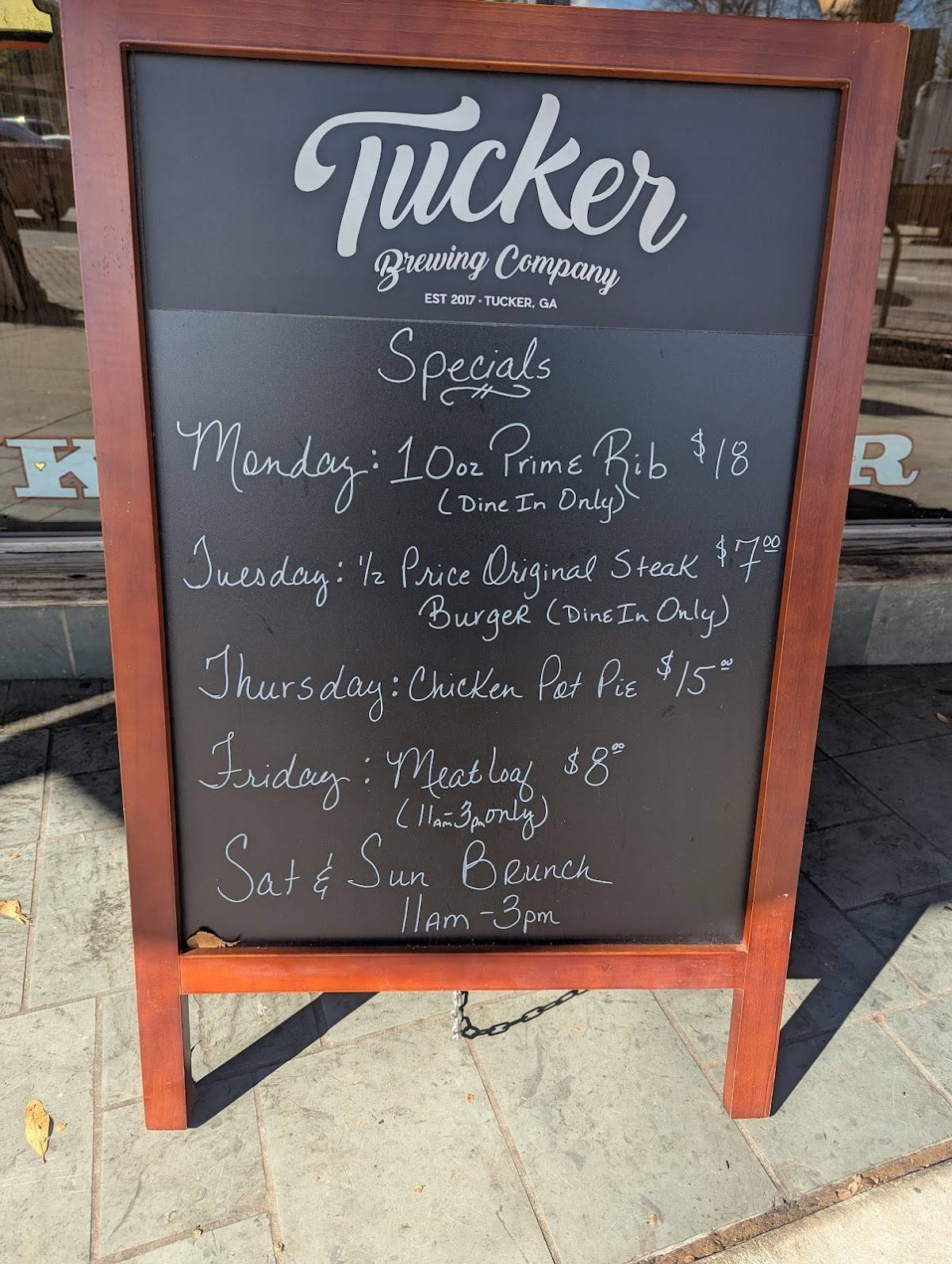 Menu at Highland Tap pub & bar, Atlanta