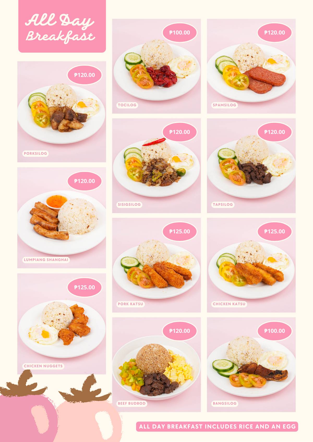 Menu at Hiraya Restaurant, Binangonan