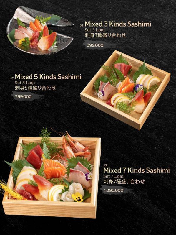 Carta de FUGU Modern Izakaya & Bar, Ciudad Ho Chi Minh (Saigón)