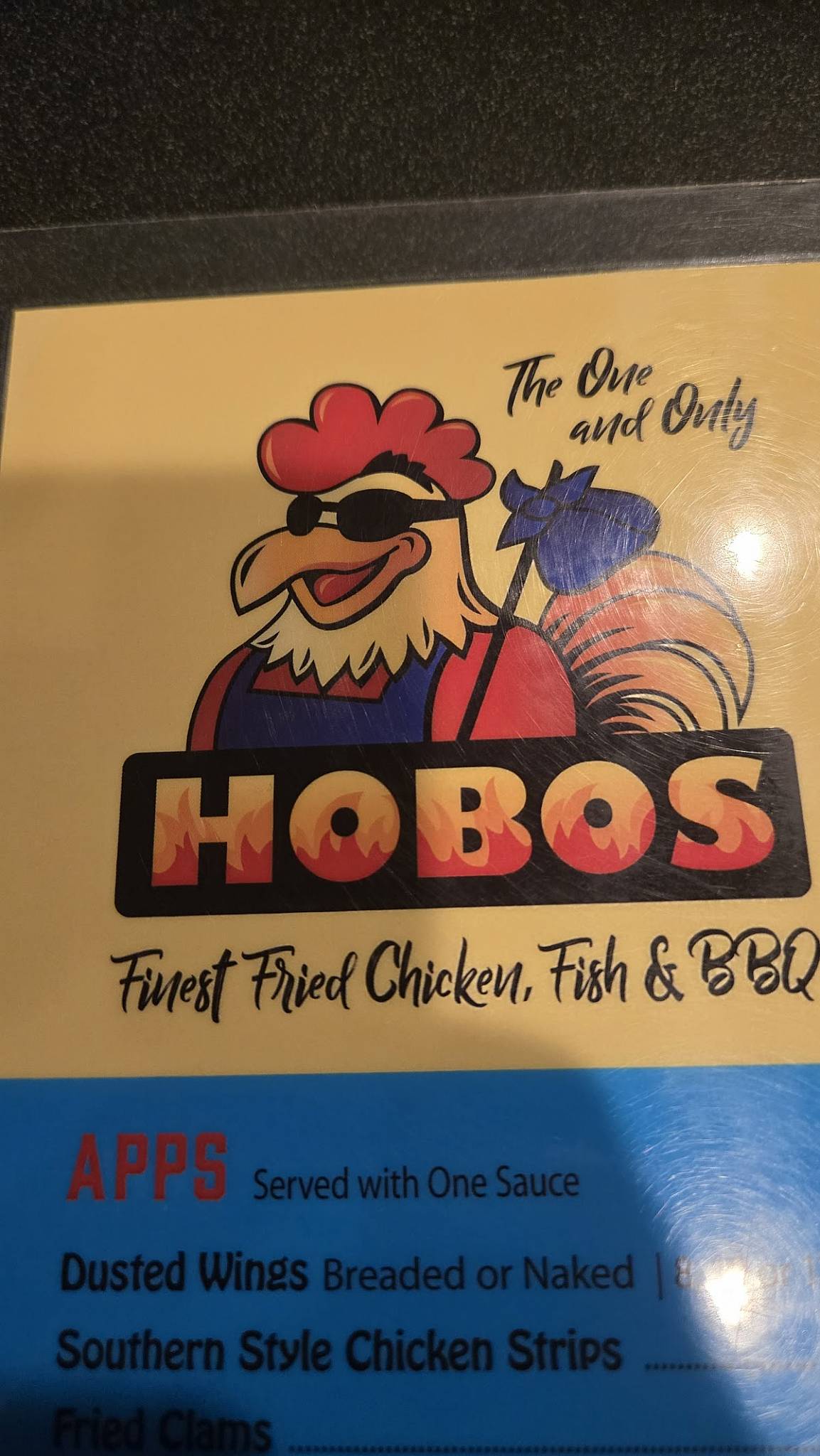 Carta del pub y bar Hobo’s At The Legion, Saint Peters