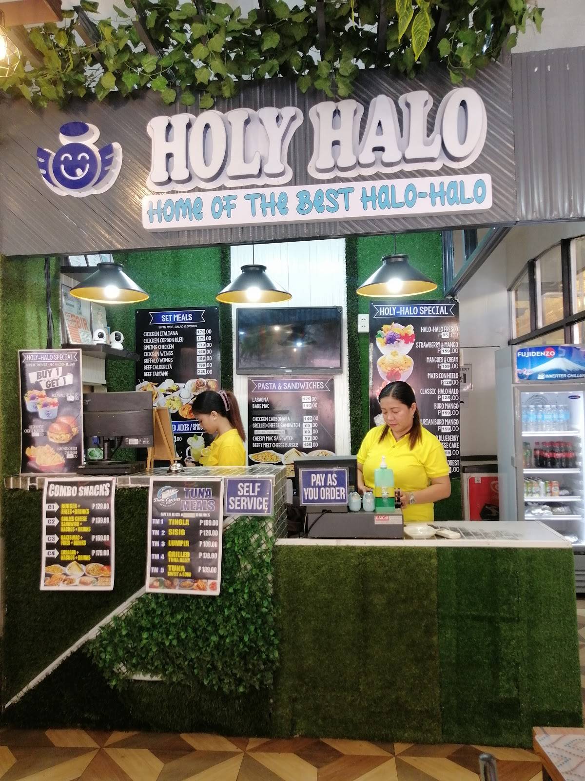 Carta del postres Holy Halo, Ciudad del Iligan, 186 Quezon