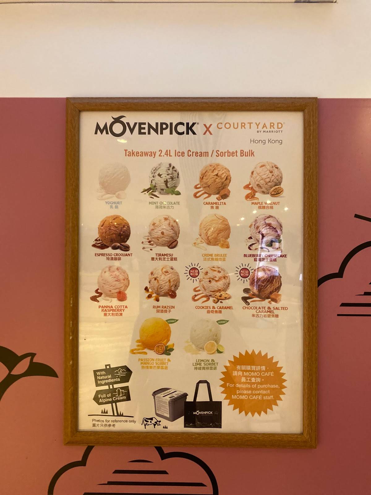 Menu at MoMo Cafe, Hong Kong, 167 Connaught Rd W