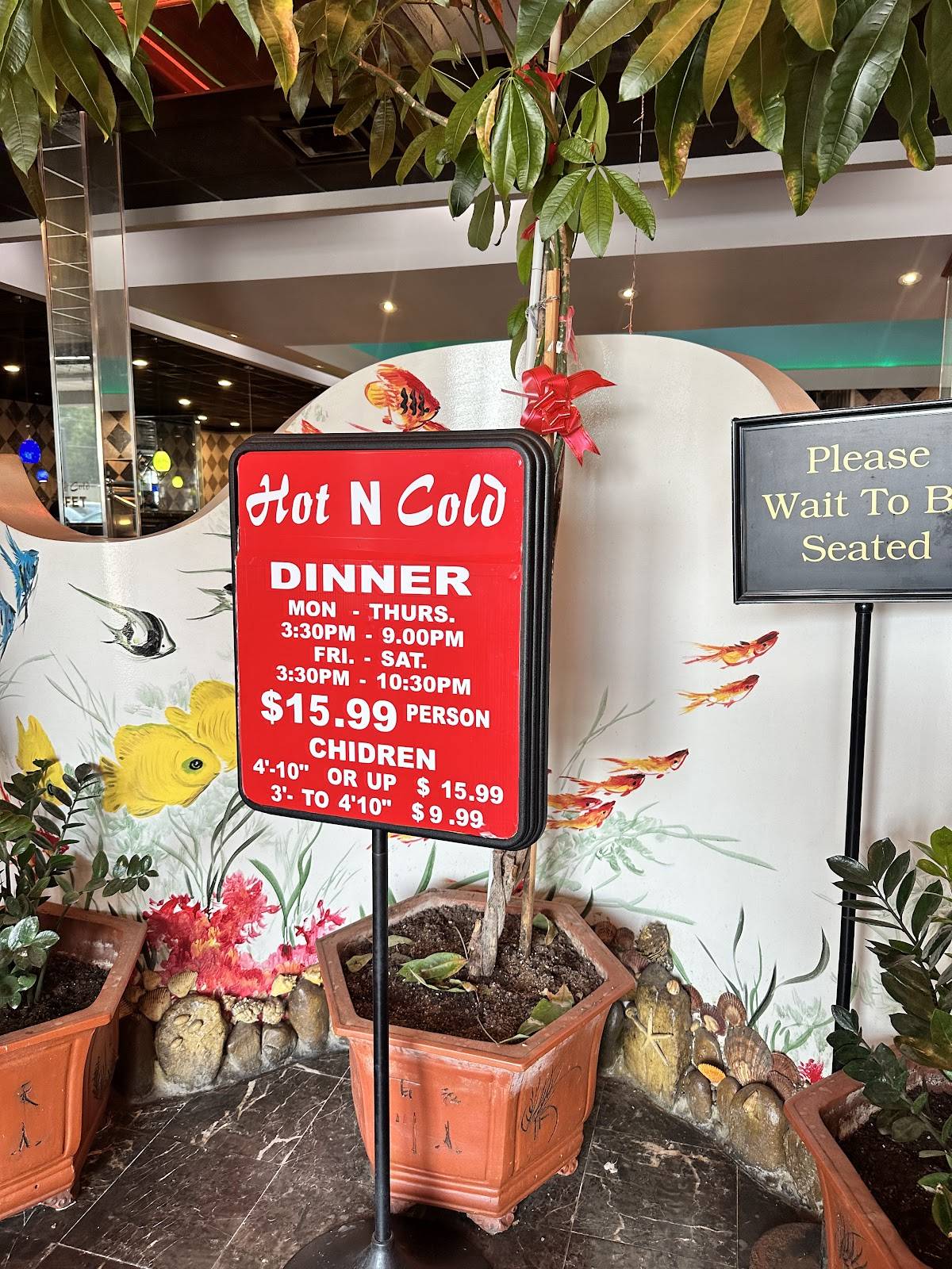 Menu at Hot & Cold Buffet Restaurant, Snellville