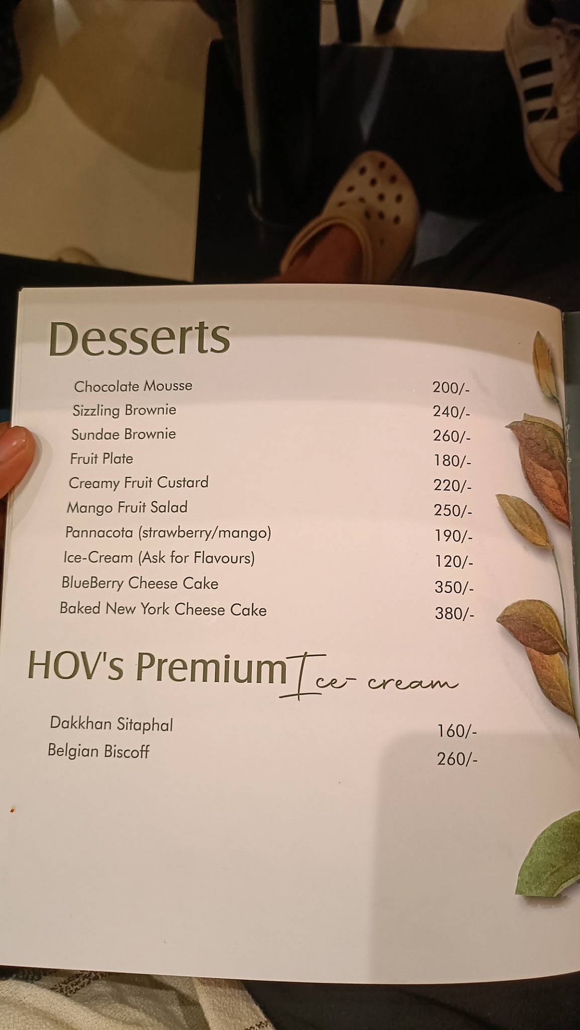 Menu at House Of Veg, Pune