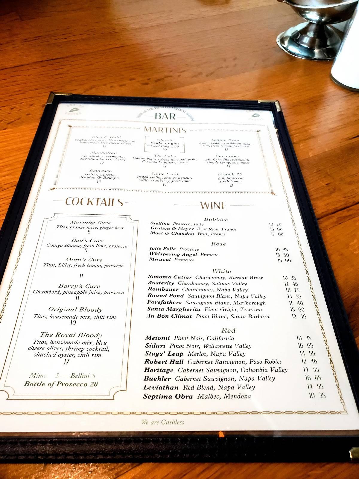 Menu at Hudson House restaurant, Addison, Belt Line Rd