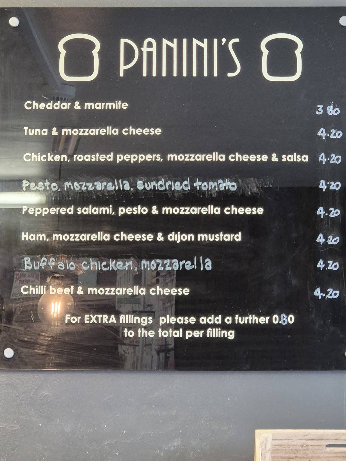 Menu at Benedicts fast food, Hull