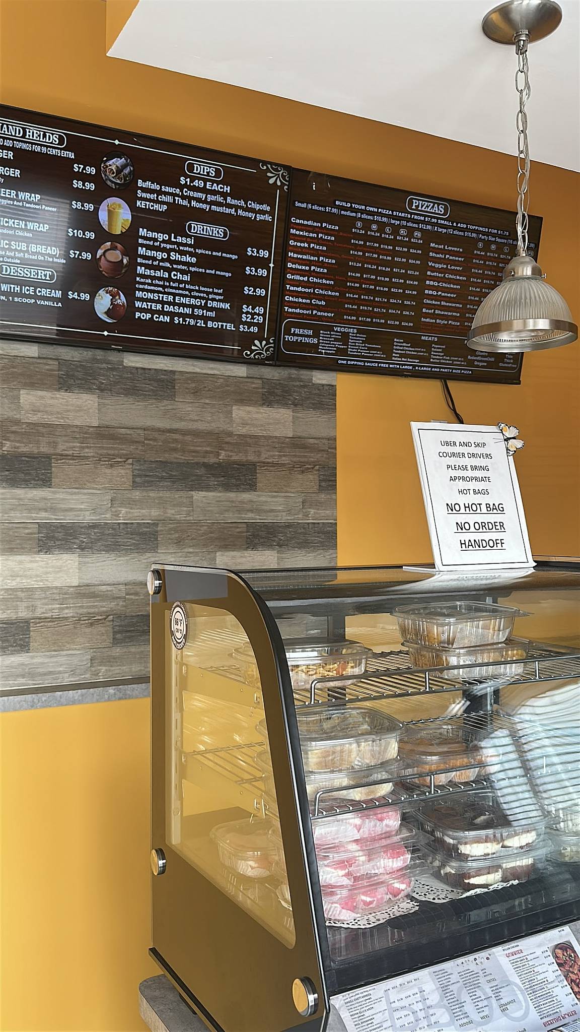 Menu at Hunger Point restaurant, Sault Ste. Marie