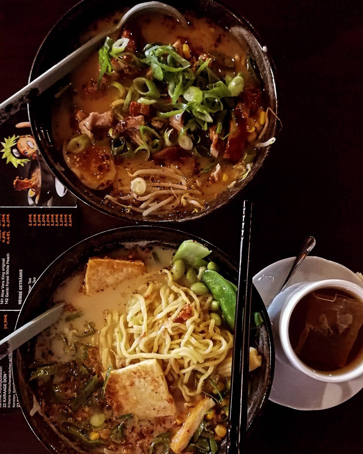 Menu at ICHIRAKU RAMEN RESTAURANT, Hagen
