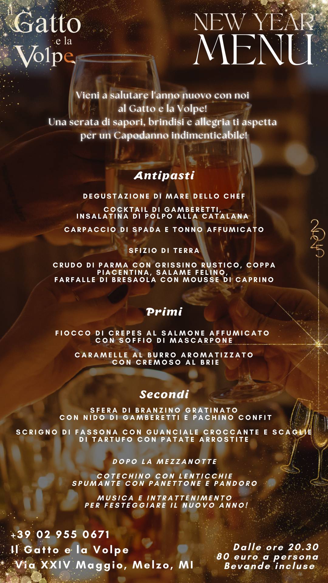 Menu da Il Gatto e La Volpe pizzeria, Melzo