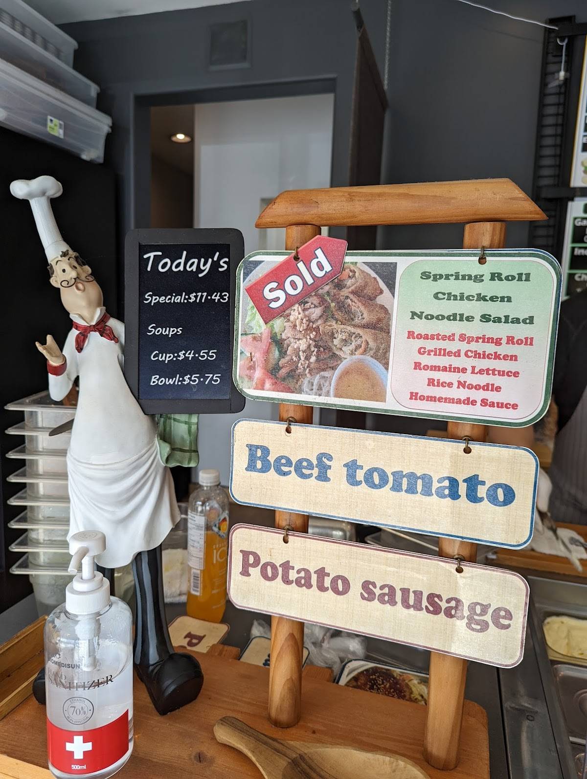 Menu at Industrial Park Sandwich Works restaurant, Langley Township ...