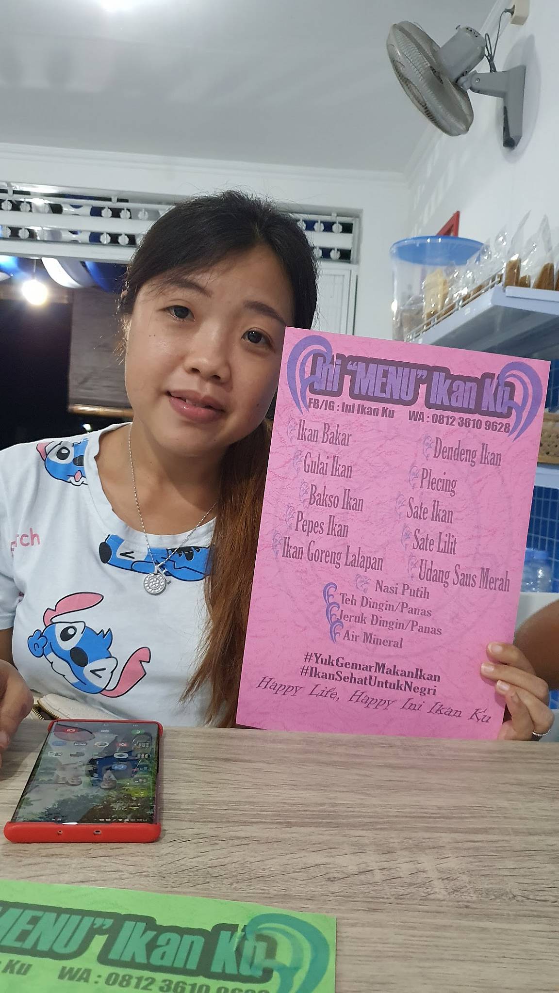 Carta del restaurante Ini Ikan Ku (Ikan Segar dan Ikan Bakar), Indonesia