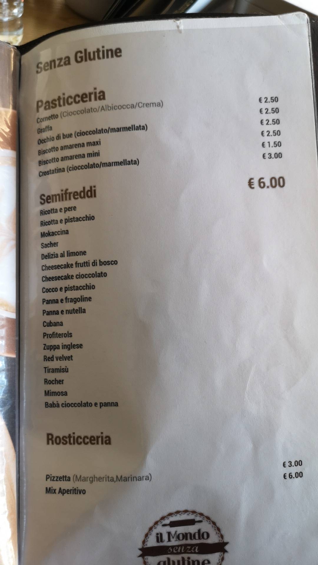 Menu at Internet Cafè cafe, Sant'Anastasia