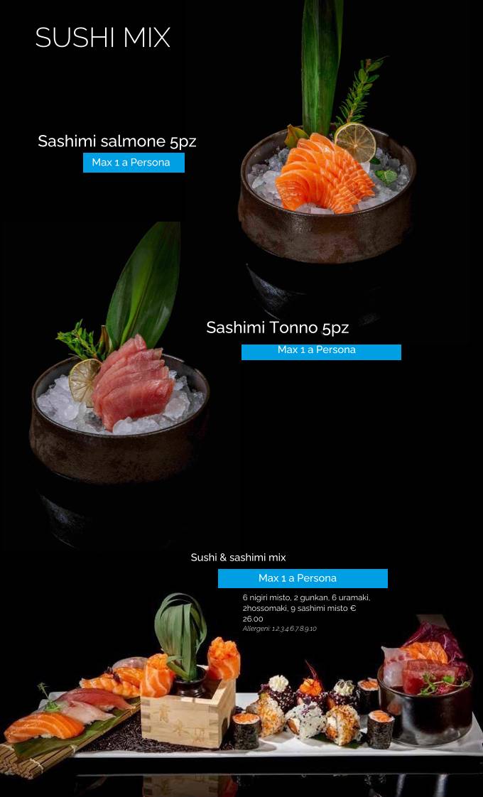 Menu au Issho Asian Fusion Castelfiorentino restaurant, Malacoda Zona ...