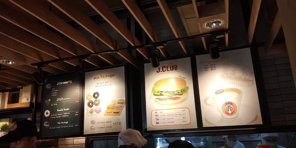 Carta de JCO COFFEE & DONUTS BASKO GRAND MALL, Padang