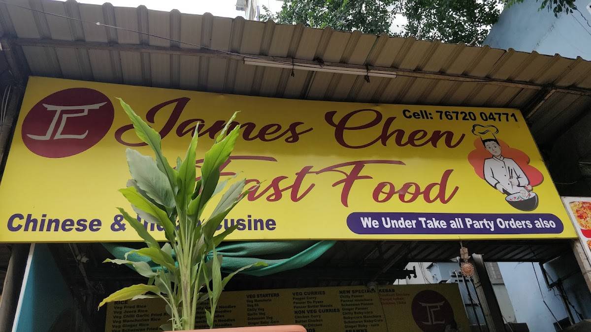 Menu at James Chen Fast Food, Secunderabad