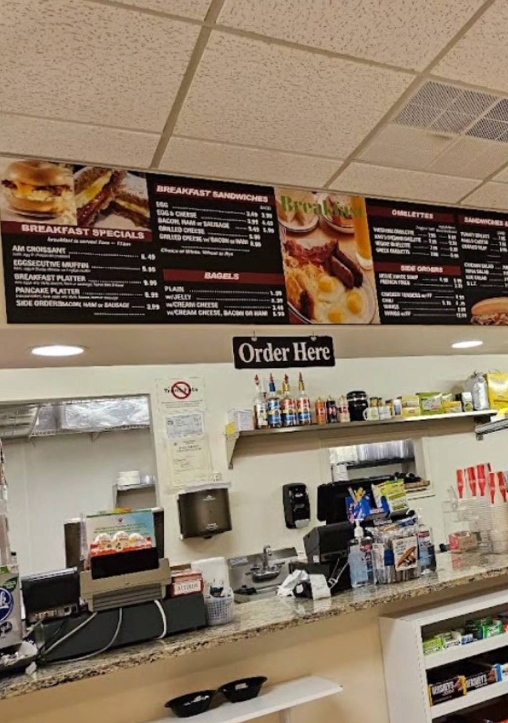 Menu at Jessica's 5th Floor Cafe, Chevy Chase