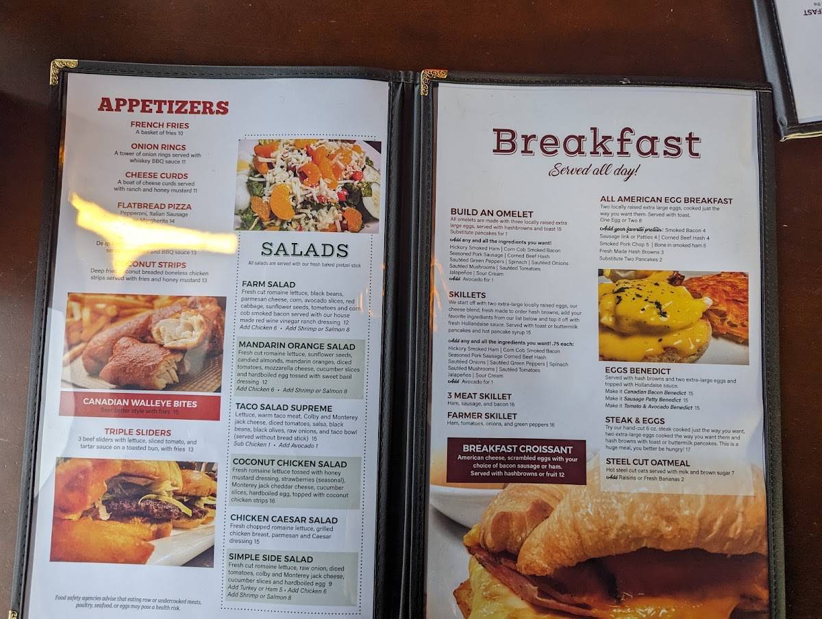 Menu at Joseph's Family Restaurant, Stillwater