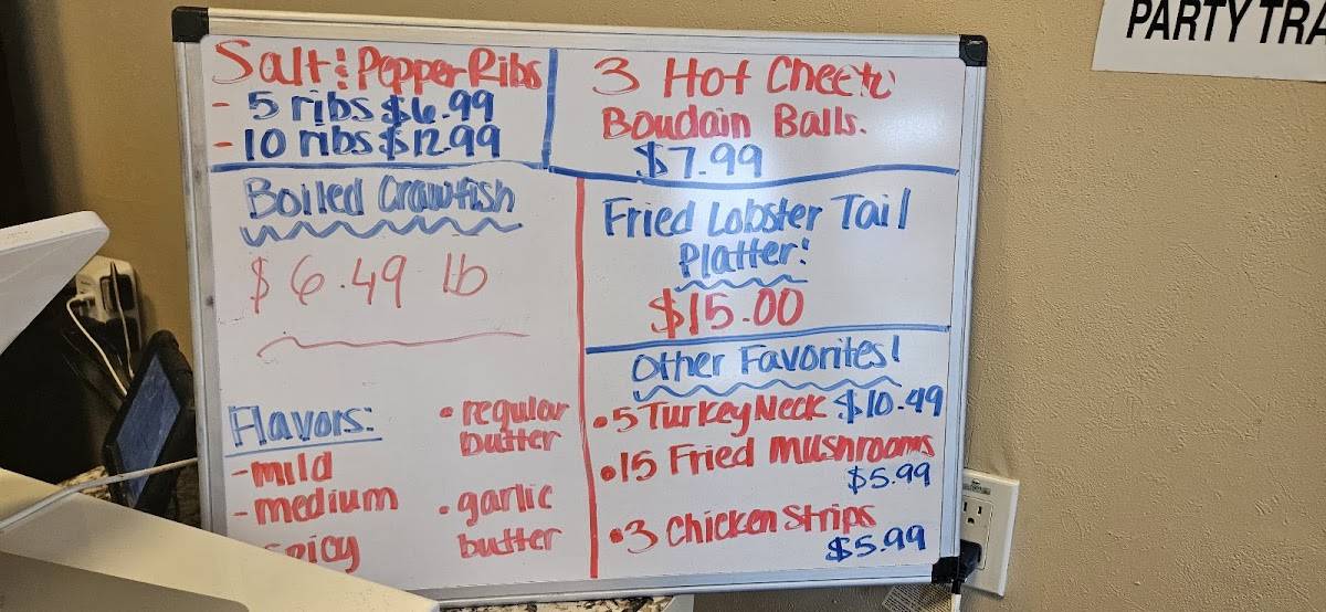 Menu at K Asian Kitchen restaurant, Beaumont, TX-105 Suite 3