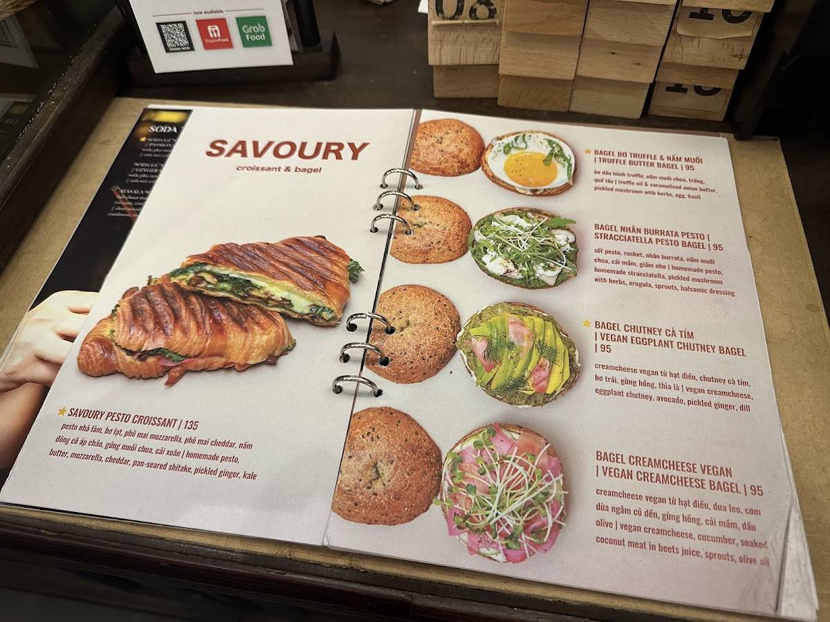 Menu at KAFKA CAFE SAIGON, Ho Chi Minh City