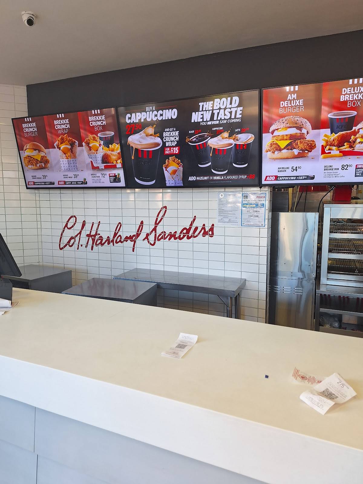 Menu at KFC Parow restaurant, Cape Town, 261 Voortrekker Rd