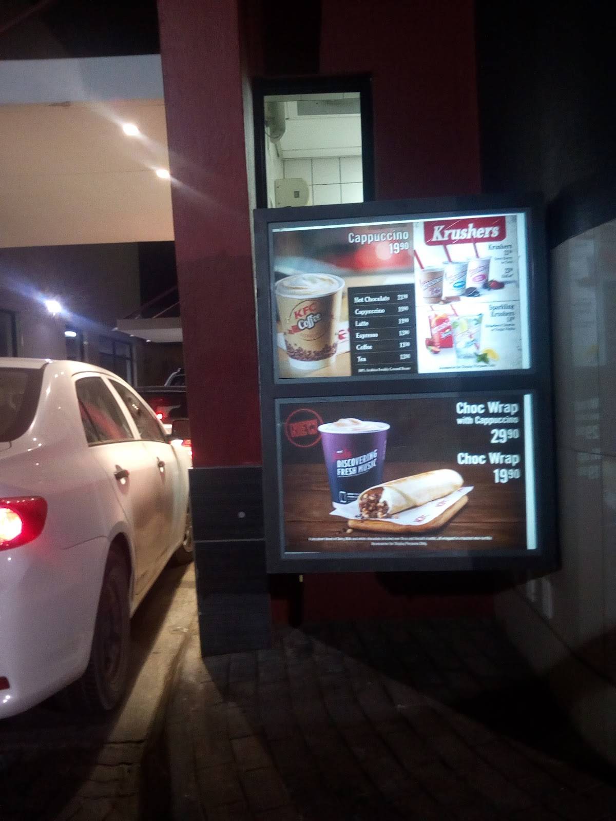 Menu at KFC Upington restaurant, Upington, Cnr Scott