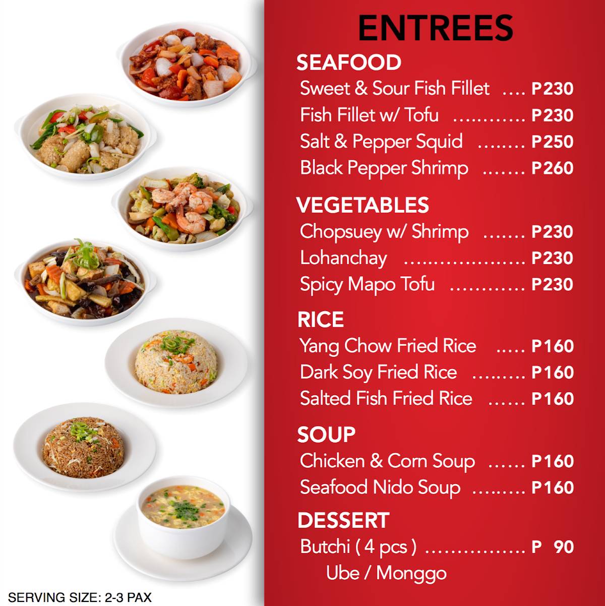 Menu at Kanto Wok Chinese Express Katipunan restaurant, Quezon City