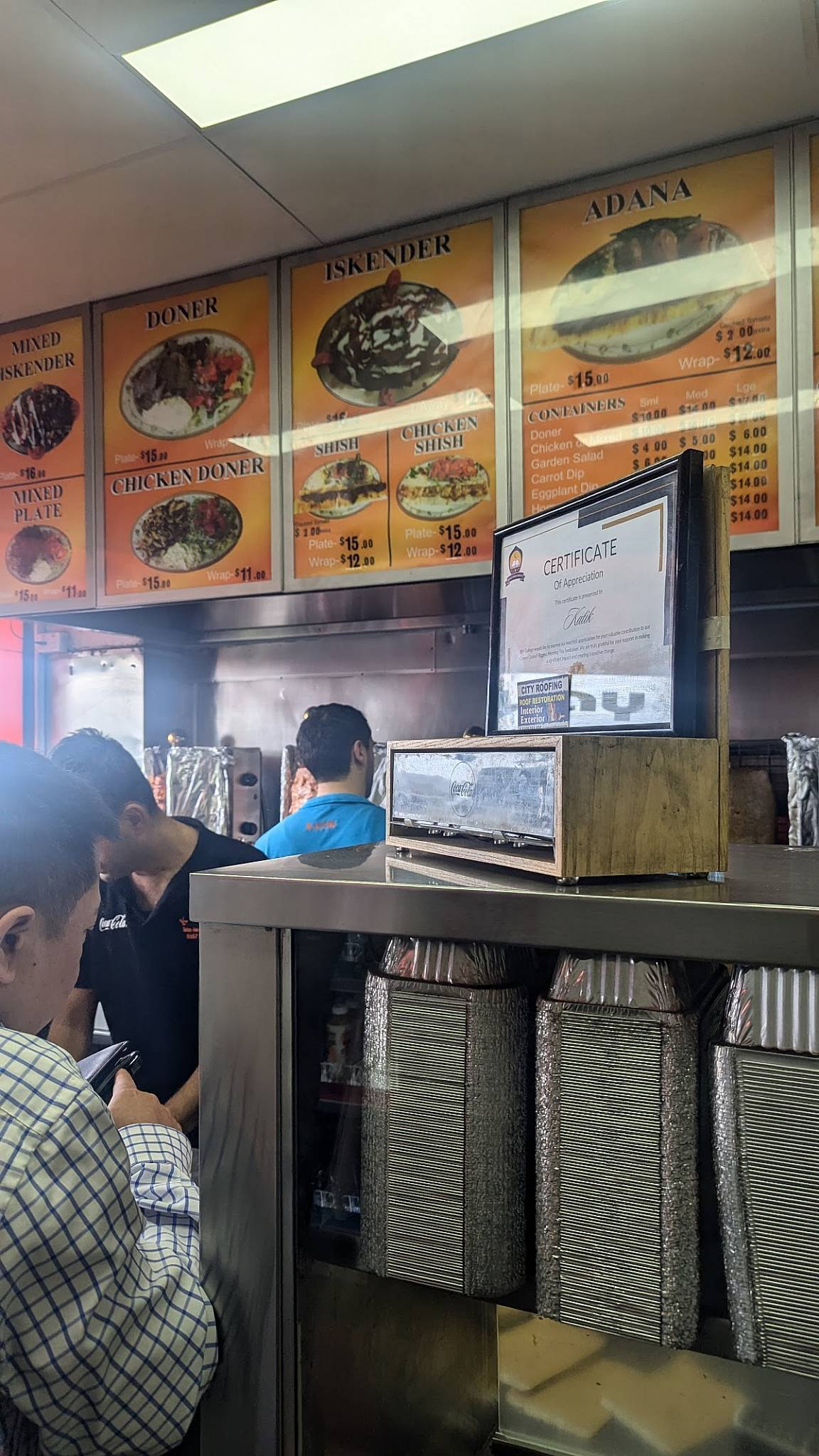 Menu at Katik Turkish Take Away fast food, Campbellfield