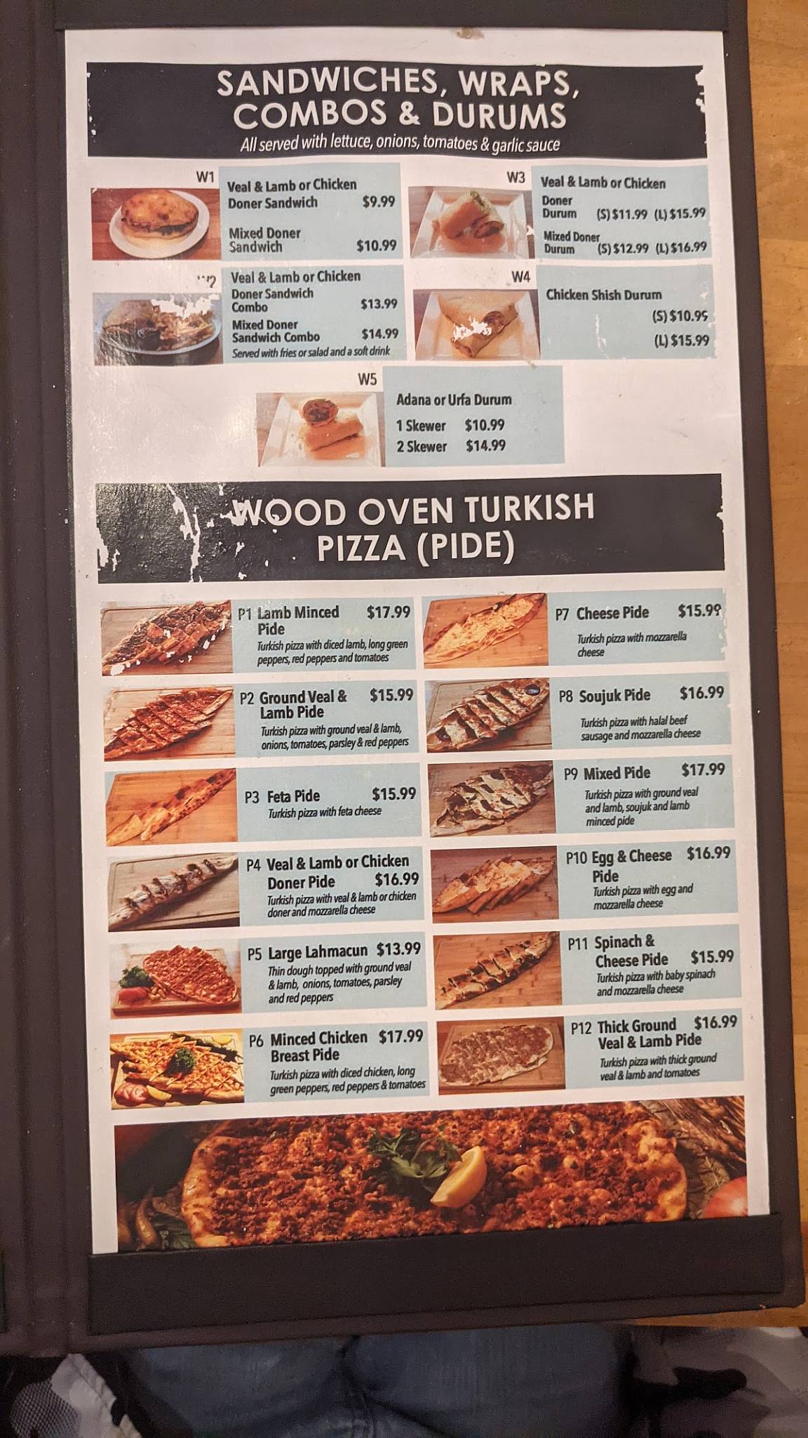 Menu at Kebab 49 - Turkish Restaurant, Toronto