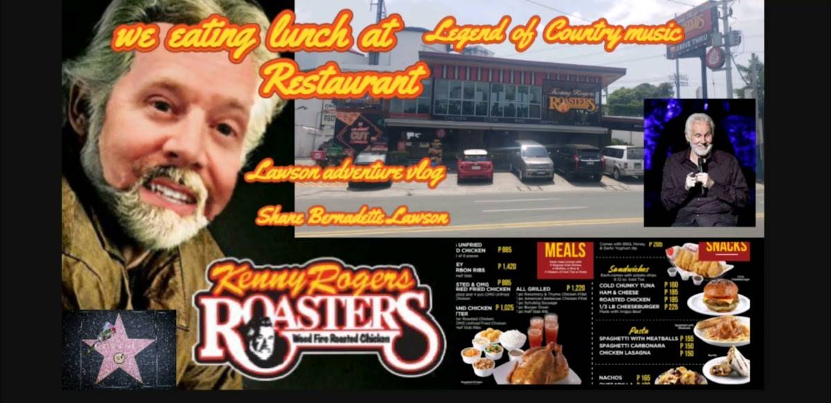 Menu at Kenny Rogers Roasters restaurant, Antipolo