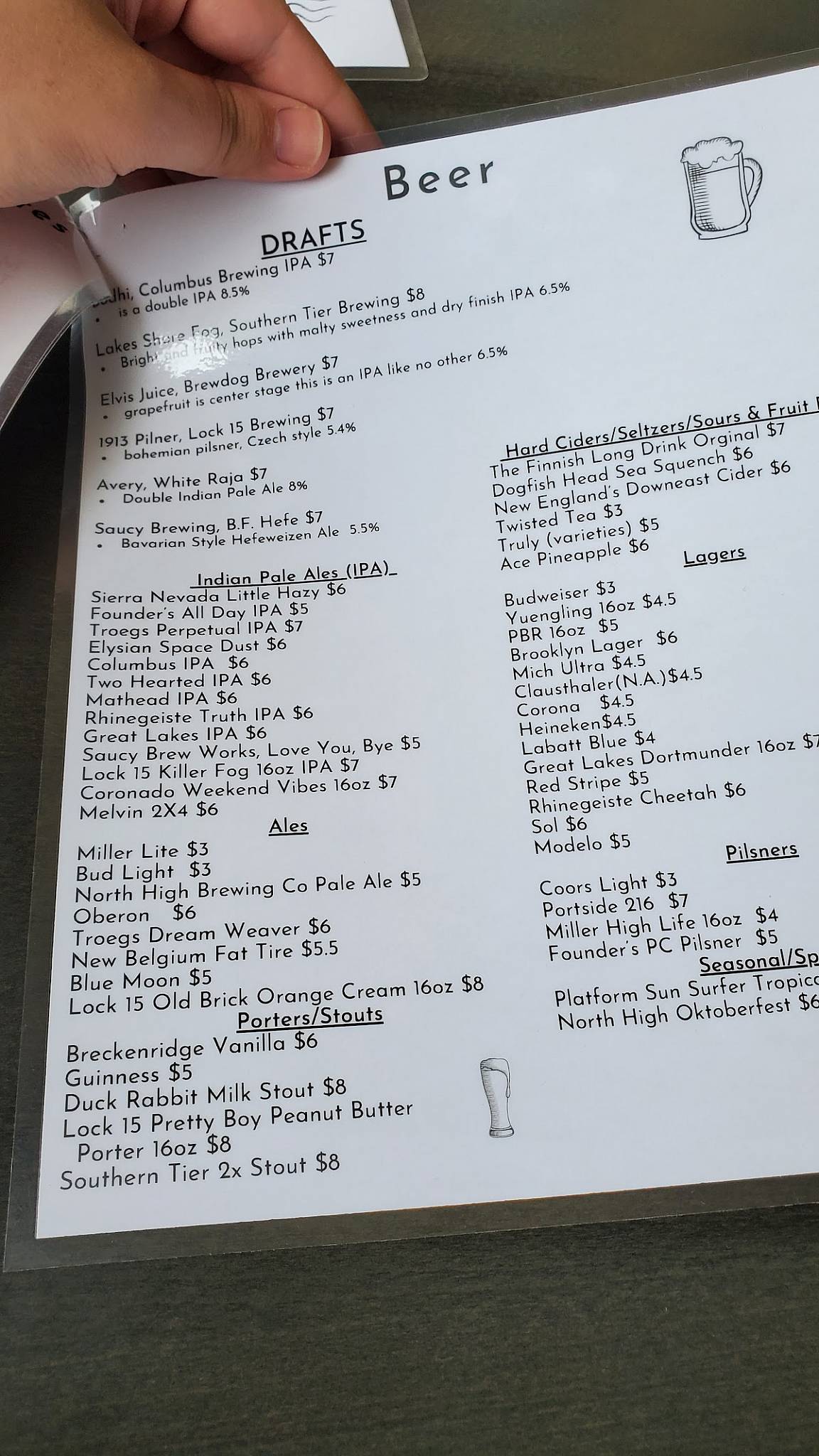 Menu at The Lake House Kitchen + Bar, Kent