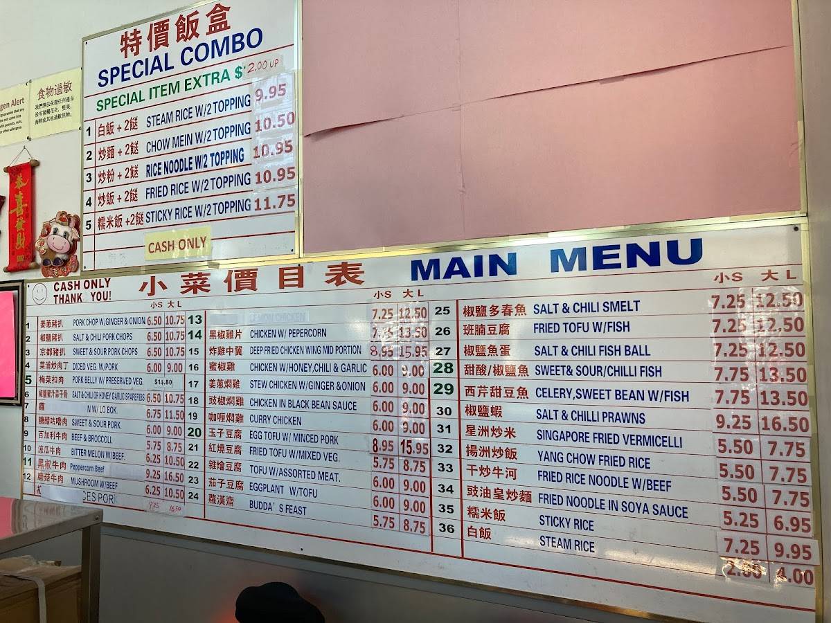 Menu at Kent's Kitchen restaurant, Vancouver, Victoria Dr