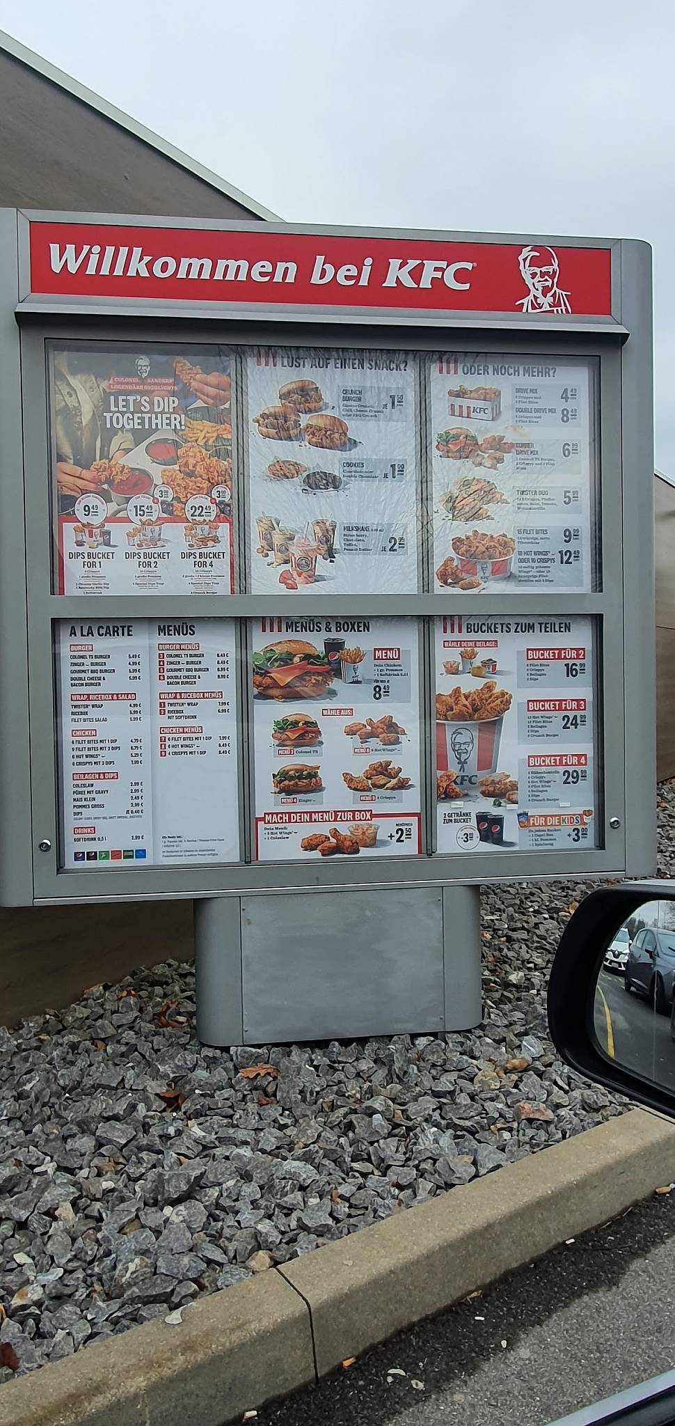 Carta de comida rápida Kentucky Fried Chicken, Chemnitz, Haydnstraße 4