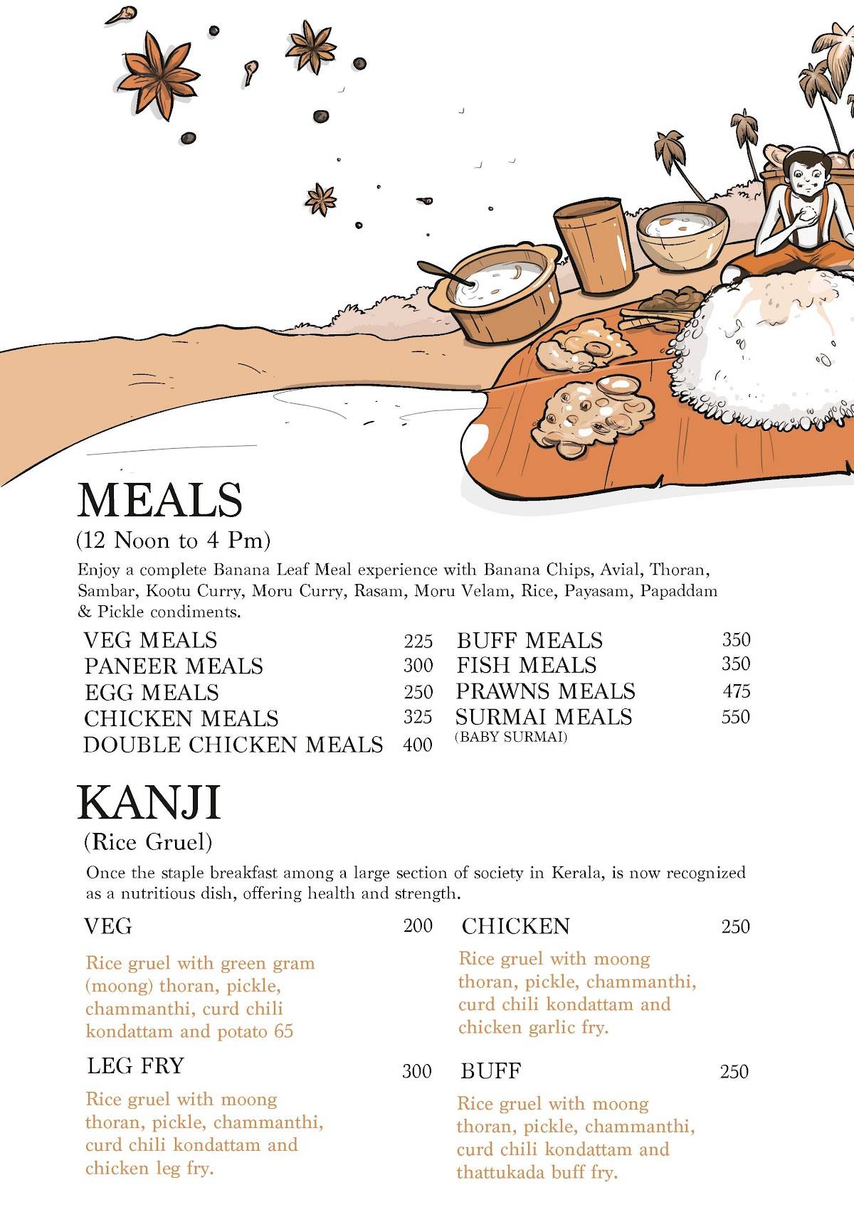 Menu at Kerala Cafe, Thane, Shop 6
